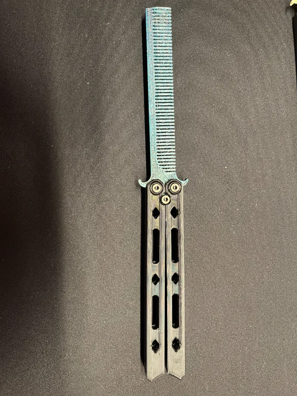 Butterfly comb!!! - Free 3D Print Model - MakerWorld