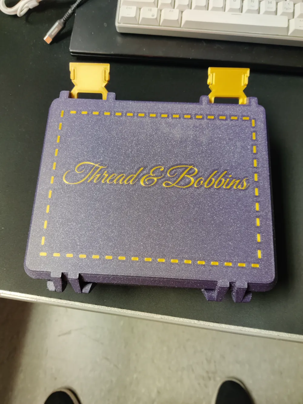 Sewing SnapLock Box Remixed by stevens.colt MakerWorld: Download Free ...