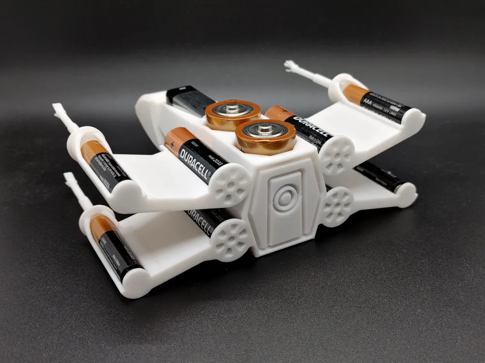 X-wing Battery Holder by Fixumdude - MakerWorld