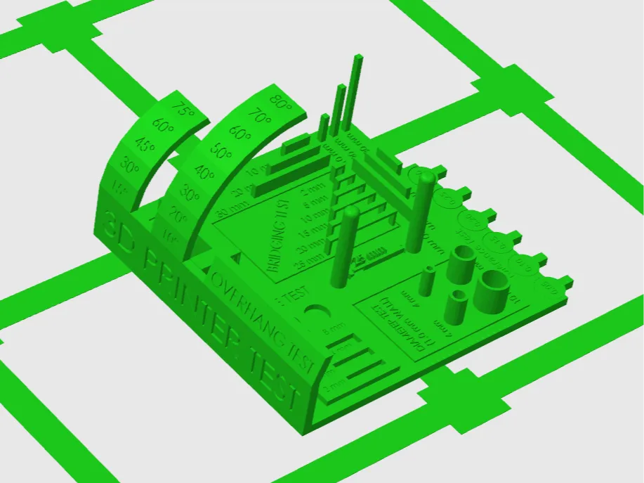 All-in-One 3D Printer Test - *Version 2* - Free 3D Print Model - MakerWorld
