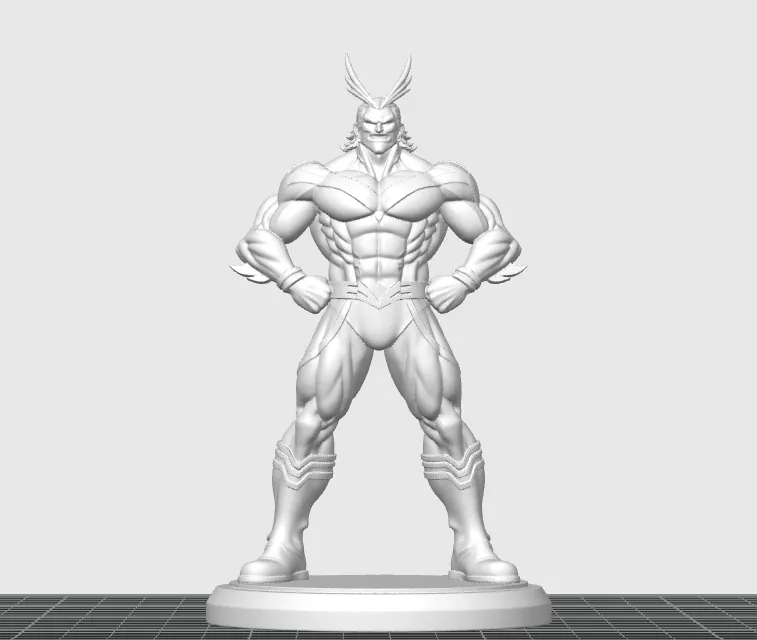 All Might My Hero Academia | Boku no Hero Academia - Modello di stampa ...