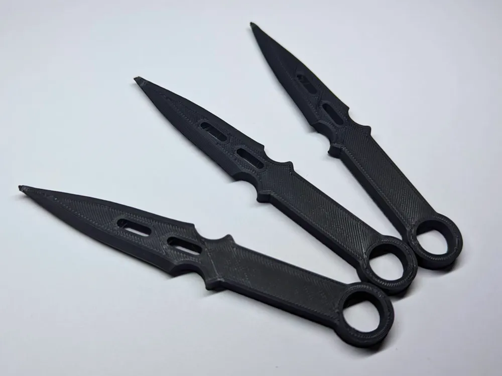 Throwing Knife - Free 3D Print Model - MakerWorld