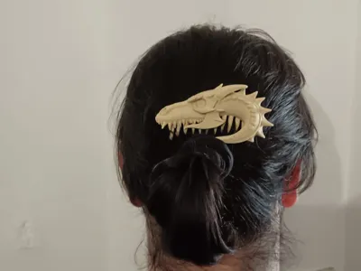 Dragon Skull Hair Combs - Set 01 by Aleandrus MakerWorld: Download Free ...