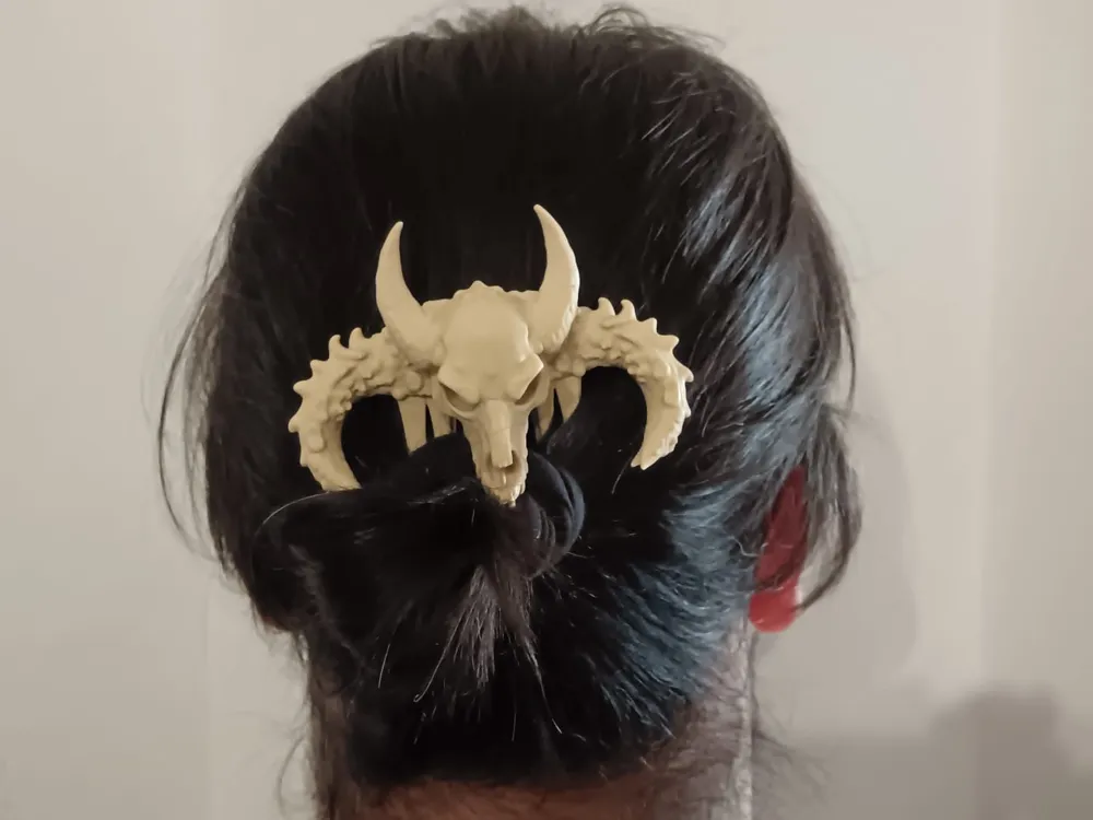 Dragon Skull Hair Combs - Set 01 by Aleandrus MakerWorld: Download Free ...