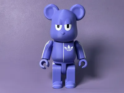 3d printed bearbrick - MakerWorld