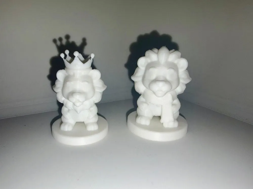 Royal Dutch Chibi Lion - Free 3D Print Model - MakerWorld