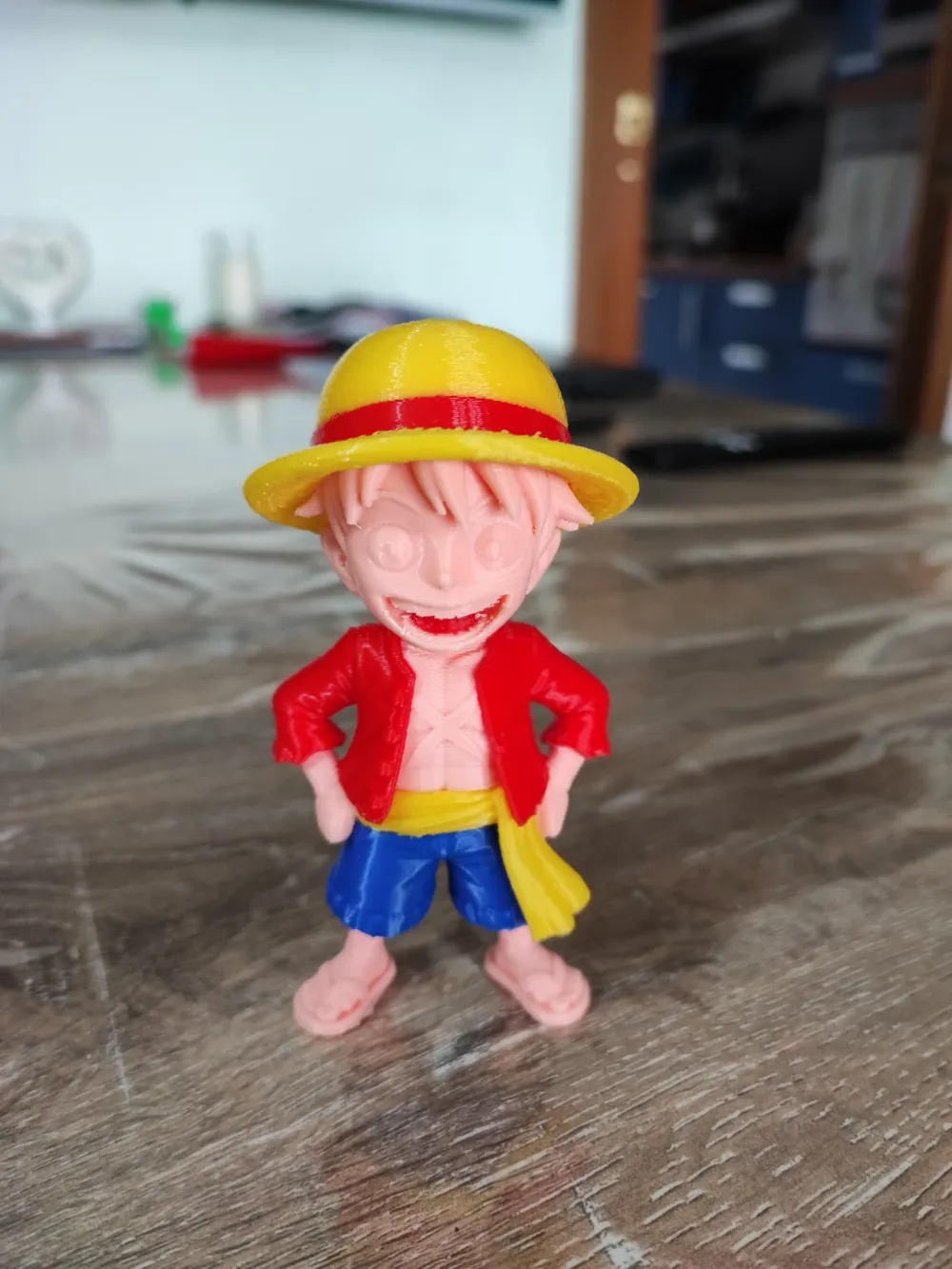 Luffy Junior One Piece - Free 3D Print Model - MakerWorld
