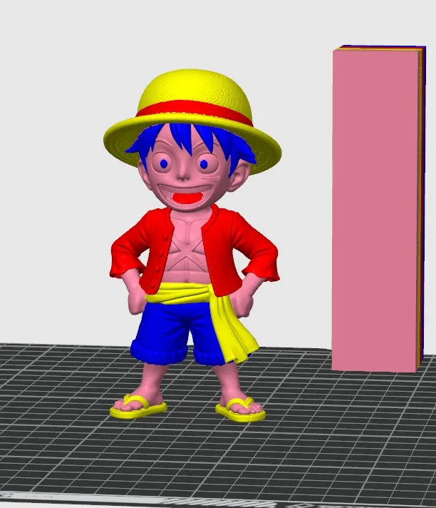 Luffy Junior One Piece - Free 3D Print Model - MakerWorld