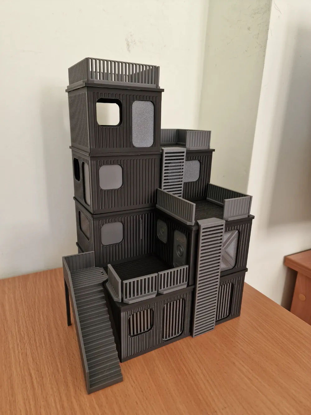 Modular Outpost Terrain - Free 3D Print Model - MakerWorld