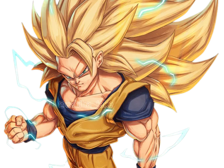 Hueforge - Goku ss SSJ3 by Amaratsu - MakerWorld