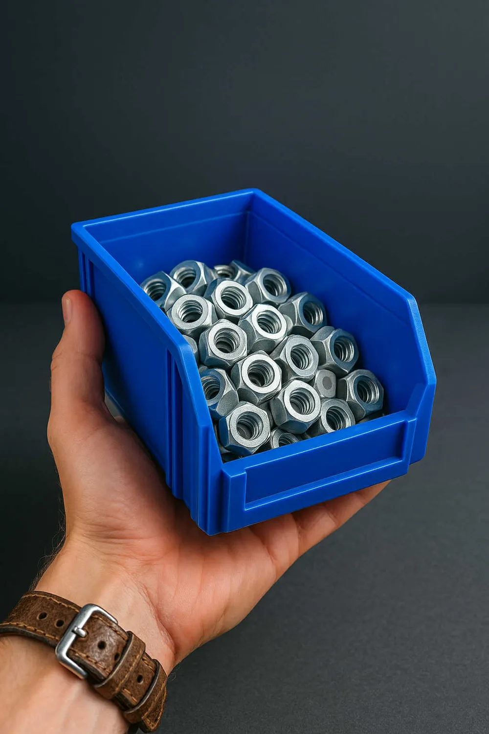 Stackable Parts Storage Bin - 150x100x80mm by SKLEBIX MakerWorld ...