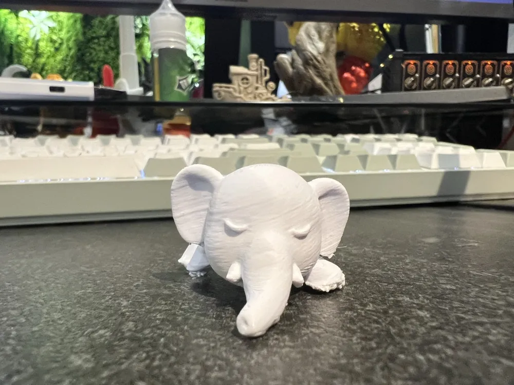 Lazy elephant - Lazy Edge Beasts by AT62 MakerWorld: Download Free 3D ...