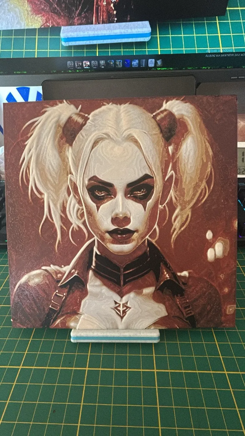 Harley Quinn portrait by univers 3D - MakerWorld