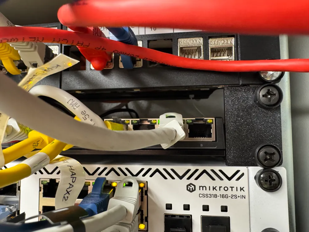 Mikrotik RB5009 mount for 10" case - Free 3D Print Model - MakerWorld