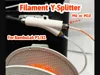 Filament Y Splitter M6/M10 For Bambu Lab P1/X1 by 3D-Vizja MakerWorld ...