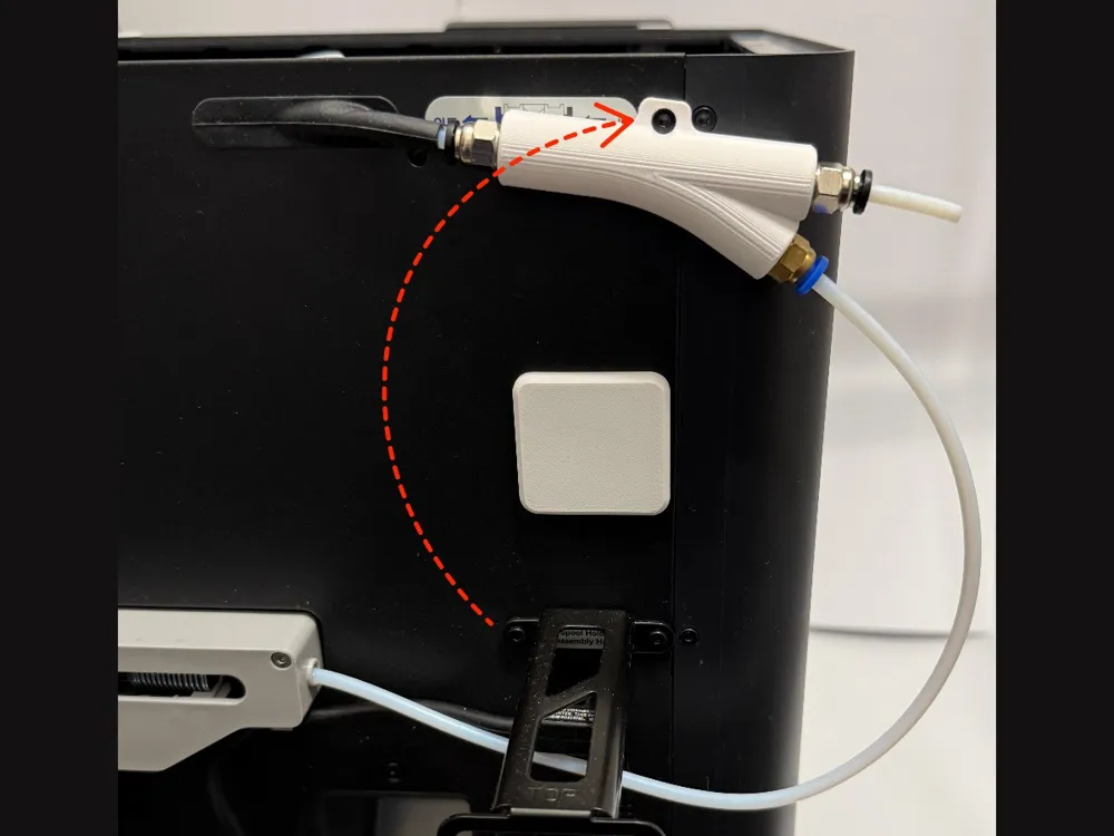 Filament Y Splitter M6/M10 For Bambu Lab P1/X1 by 3D-Vizja MakerWorld ...