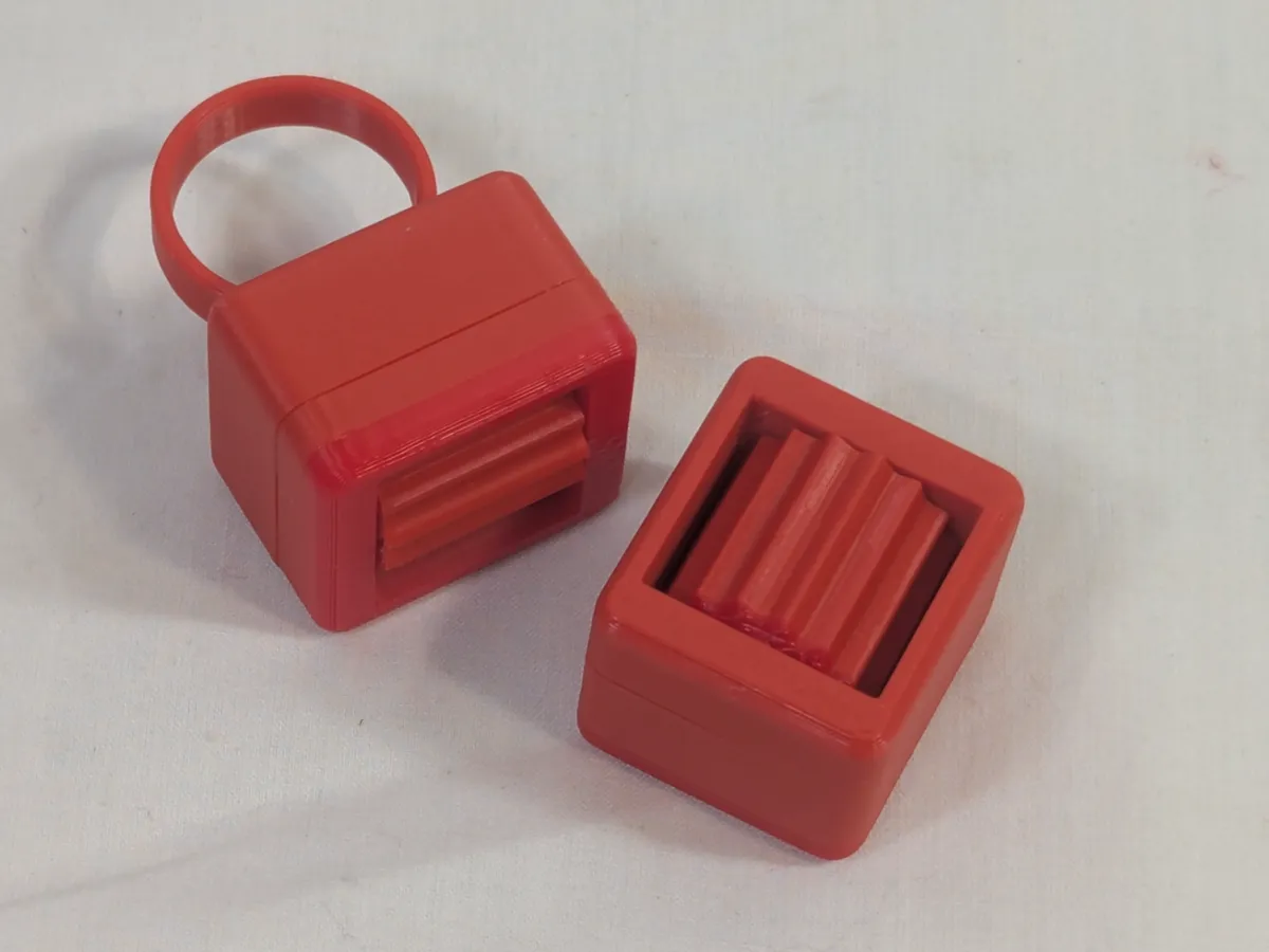 Fidget de Engranaje Giratorio - Anillo y Variaciones con Clic - Modelo ...