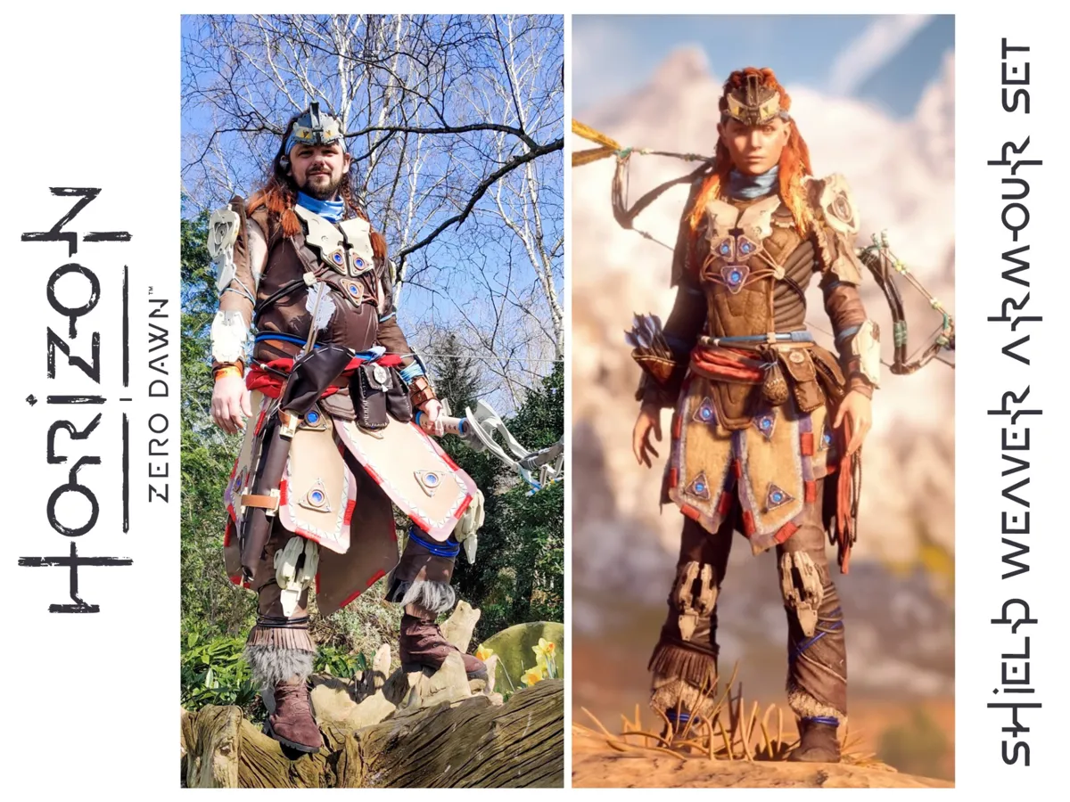 Conjunto de Armadura Shield Weaver de Horizon Zero Dawn - Modelo de ...