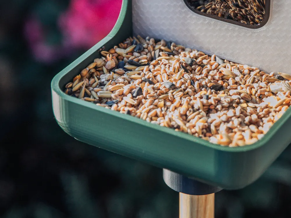 PERCH - Bird Feeder with Built-in Camera Mount - Free 3D Print Model ...