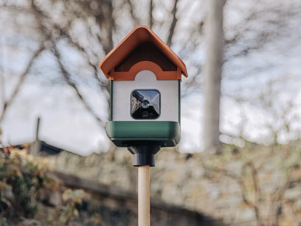 PERCH - Bird Feeder with Built-in Camera Mount - Free 3D Print Model ...