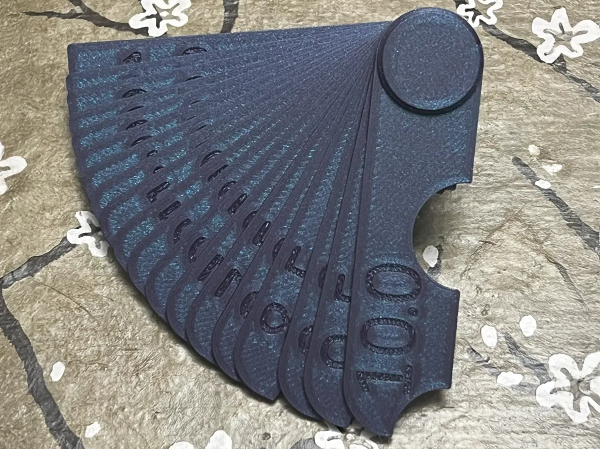Fillet Gauges R1-15mm - Free 3D Print Model - MakerWorld