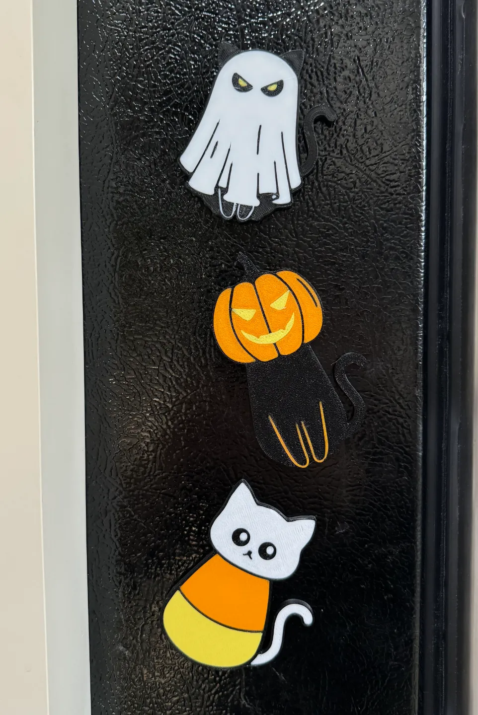 Halloween Cats - Keychains/Magnets by heyitscasieMakerWorld: Download ...