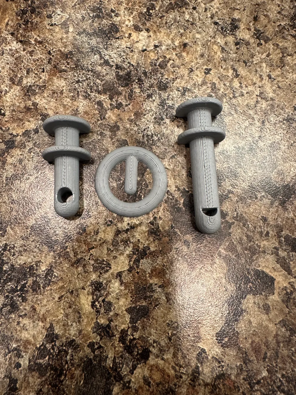 Filament Spool Winder Remix Bass and Lock Ring Pin - Free 3D Print ...