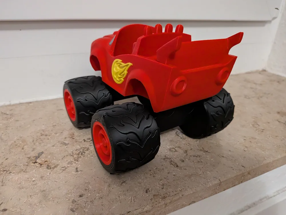 Blaze and the Monster Machines Blaze-toy - Free 3D Print Model - MakerWorld