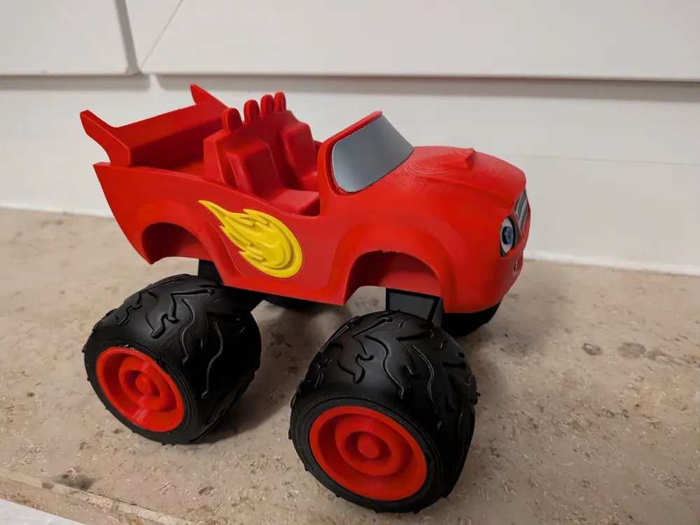 Blaze and the Monster Machines Blaze-toy - Free 3D Print Model - MakerWorld