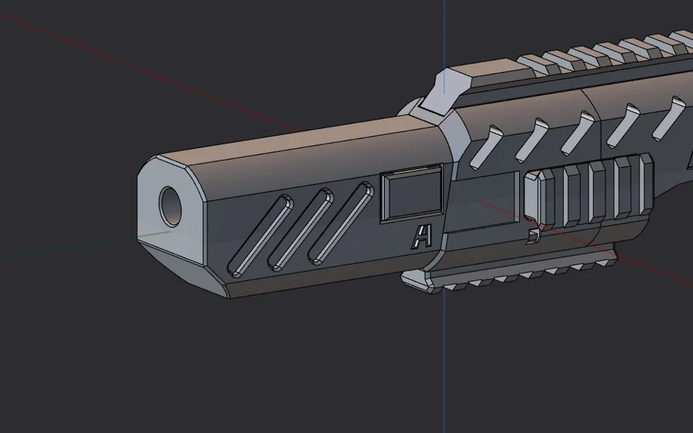 Suppressor Conversion Glock 17 By Awonatuh Makerworld Download Free 3d