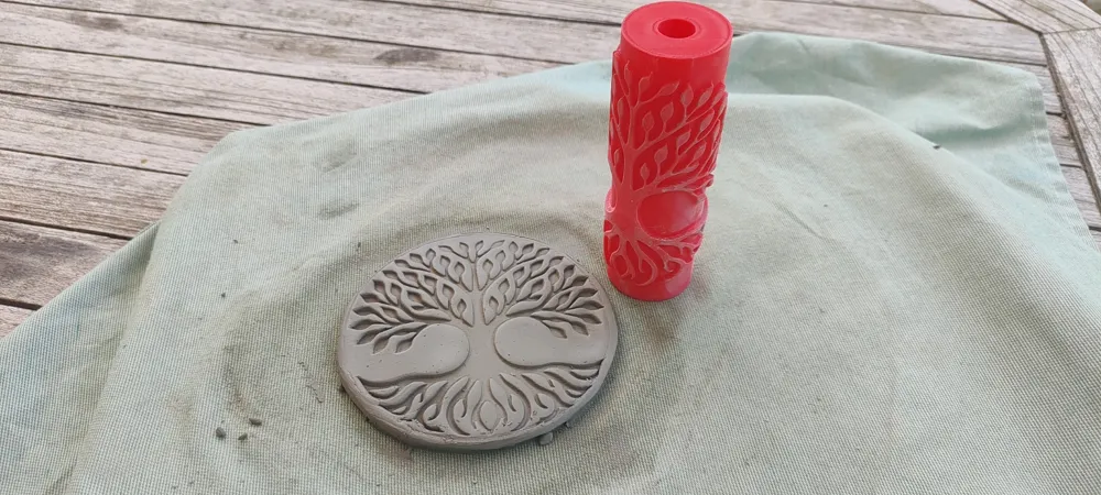 Rodillo de textura - Árbol de la vida por TheBreadman MakerWorld: Descarga Modelos 3D Gratuitos