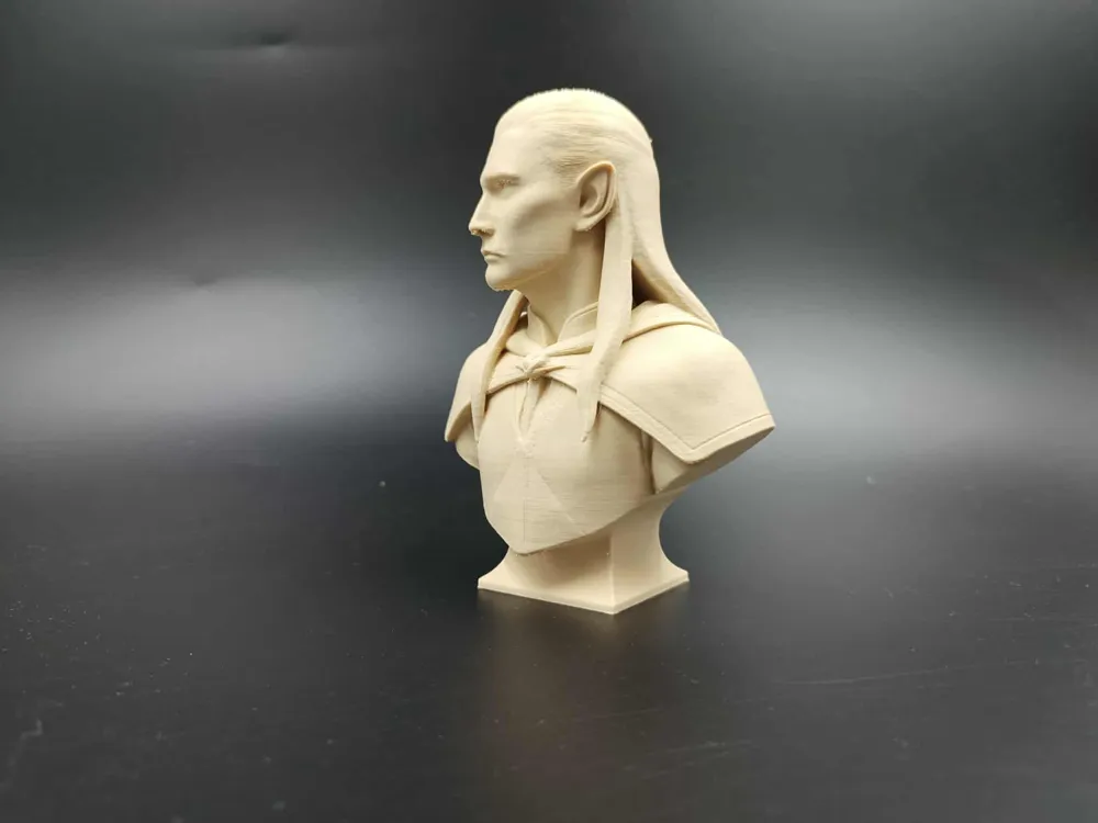 Legolas BUST - Tolkien - Fantasy - LOTR by drakeforge3d MakerWorld ...