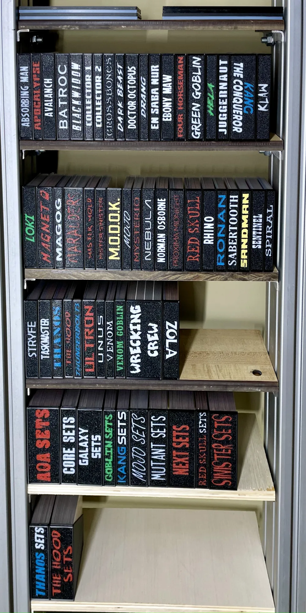 MARVEL CHAMPIONS STORAGE HEROS - VILLAINS + MORE by Waymon MakerWorld ...