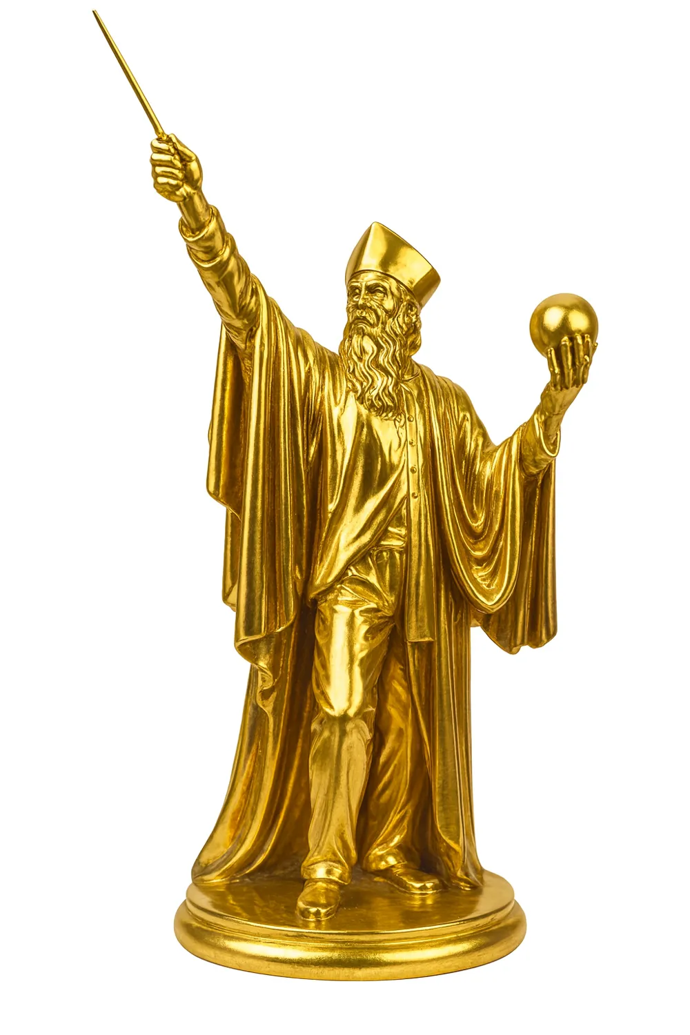 Wizard Statue for Ministry of Magic - Free 3D Print Model - MakerWorld