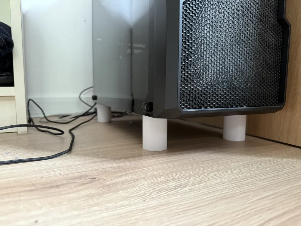 Desktop PC stand legs by Ikari MakerWorld: Download Free 3D Models