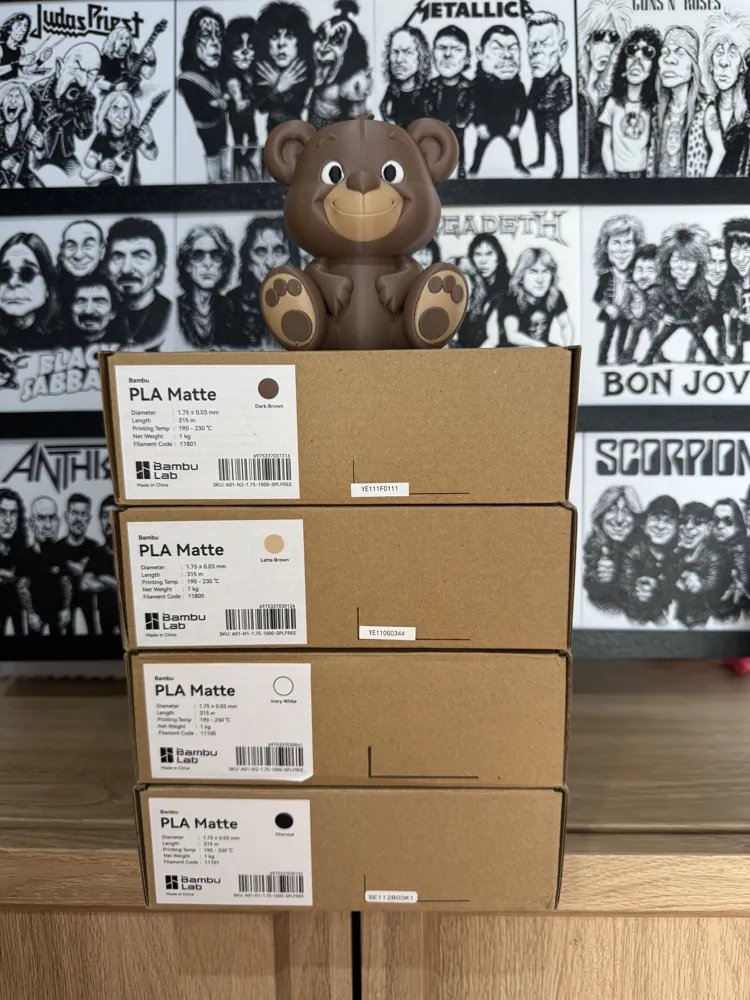 Smiley "Grumpy" Bear - Free 3D Print Model - MakerWorld