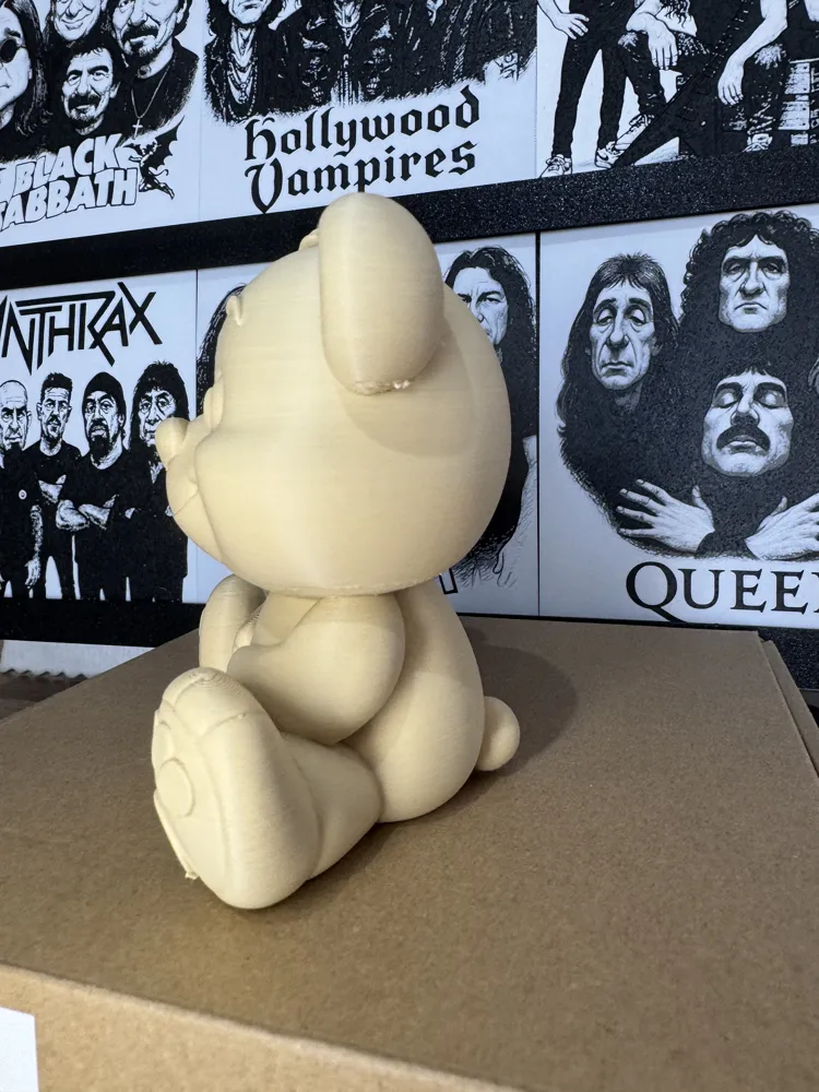 Smiley "Grumpy" Bear by Lemmy3DPrint MakerWorld: Download Free 3D Models