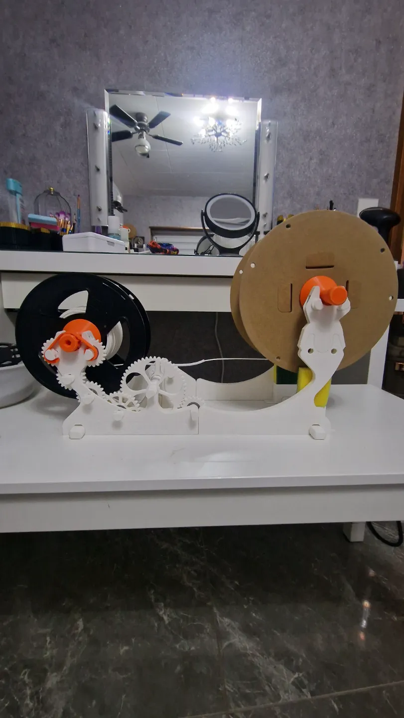 Pastamatic Filament Spool Winder for 2,5Kg Spool by 3DMetalCave ...