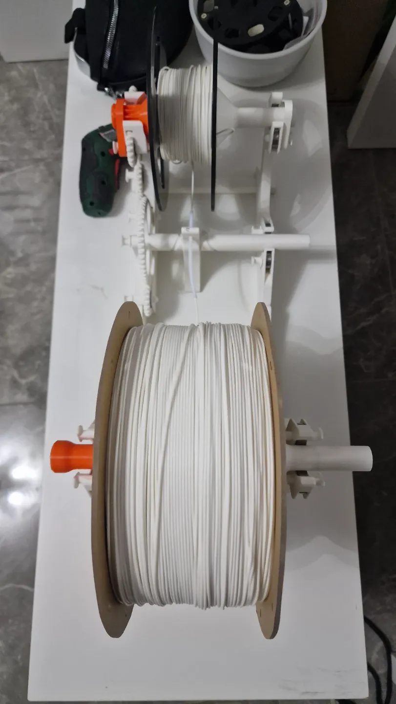Pastamatic Filament Spool Winder for 2,5Kg Spool by 3DMetalCave ...