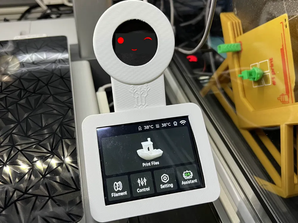 Panda Knomi Display Cover for Bambu A1 by Outlaw MakerWorld: Download ...