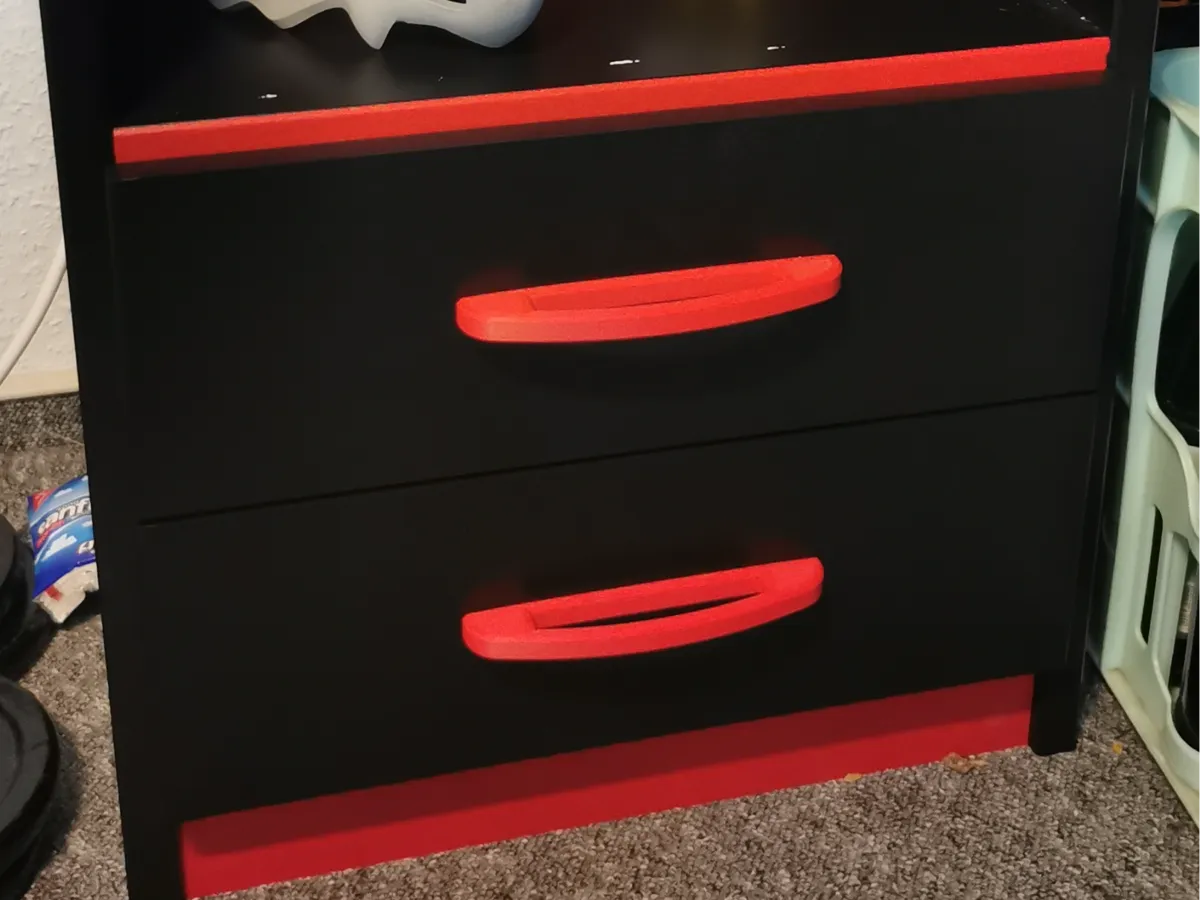 Drawer Handle 128mm - Easy Print / Furniture Handle - Free 3D Print ...