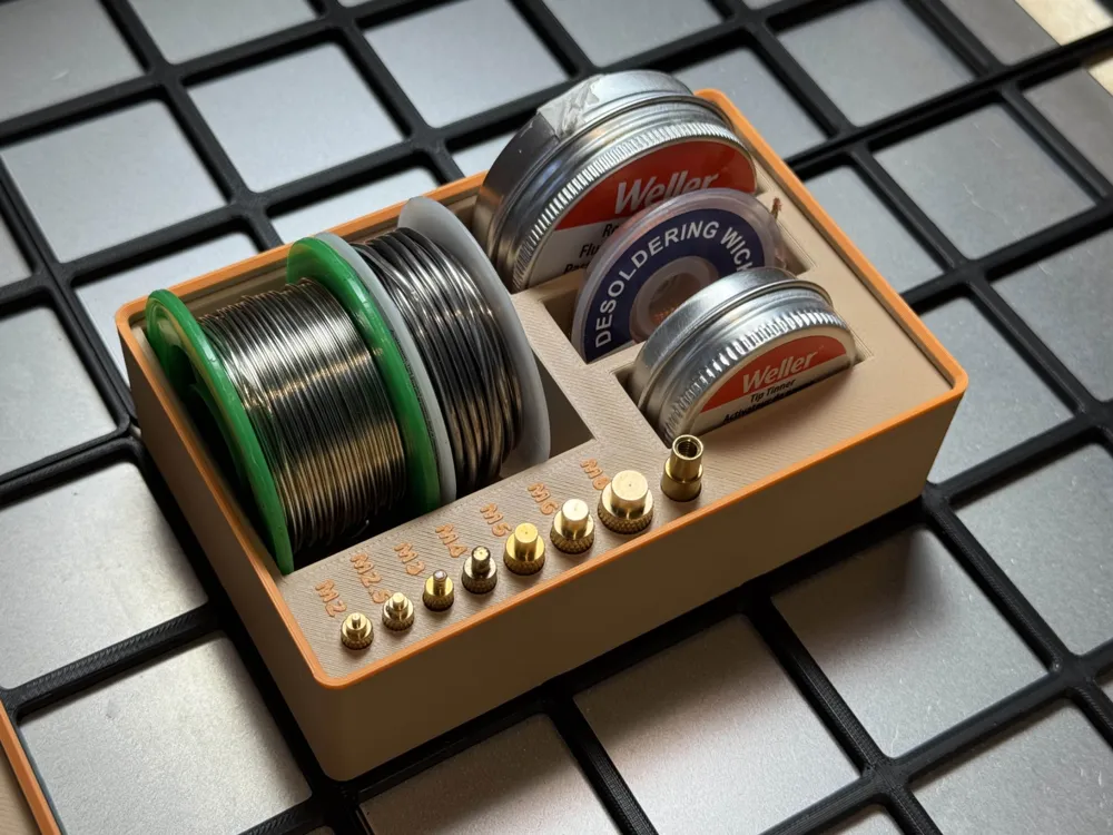 Soldering tool bits and stuff Gridfinity 3x2x5 by O3^3 MakerWorld ...
