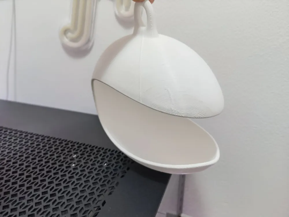 Modern Futuristic Bird Feeder - Free 3D Print Model - MakerWorld