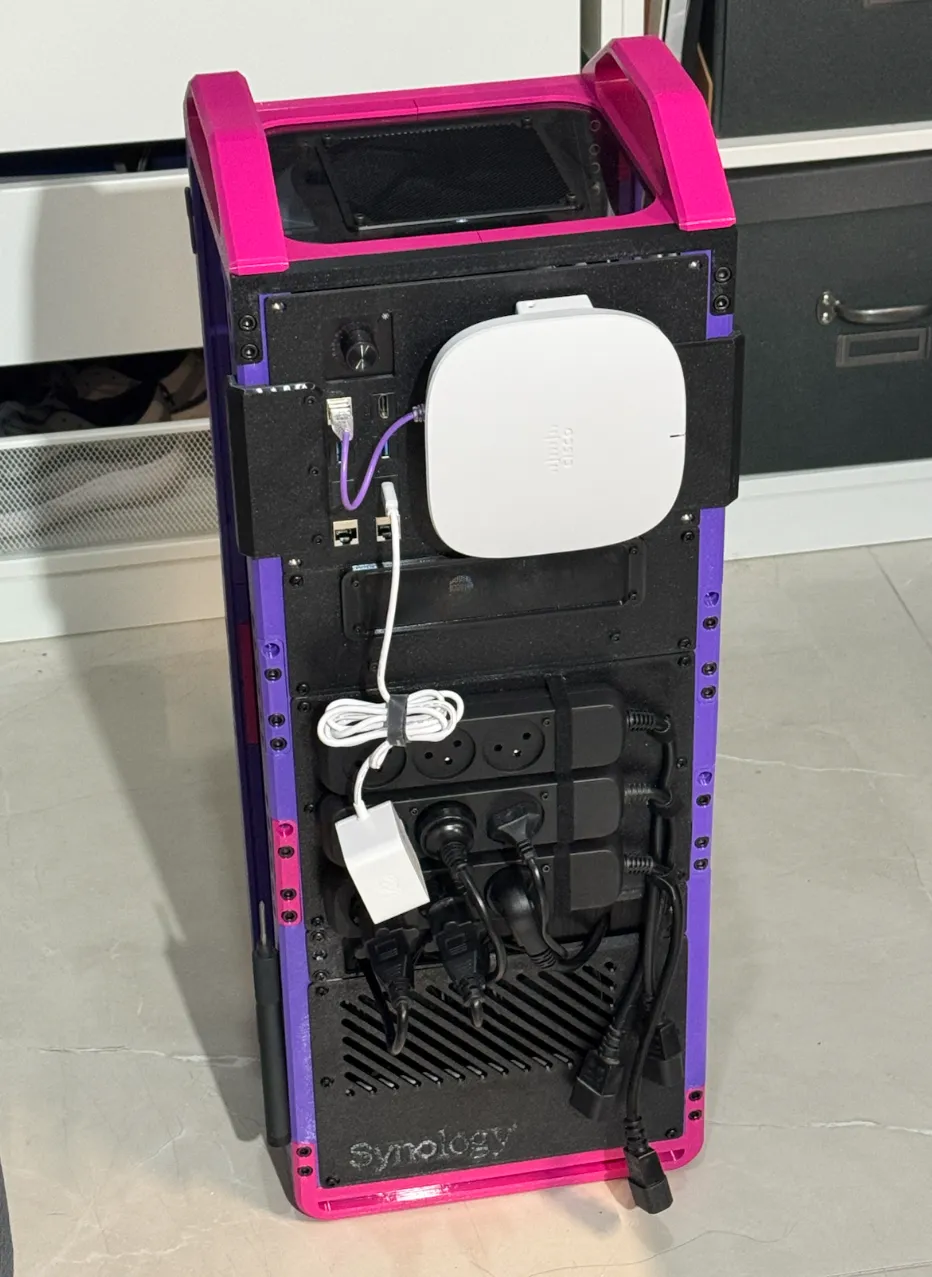 KWS Rack v.2 - Heavy‑Duty 10‑Inch Homelab Rack - Free 3D Print Model ...