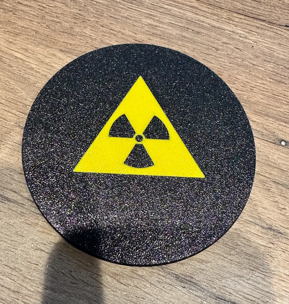 Untersetzer radiation by Jailbreaker07 MakerWorld: Download Free 3D Models