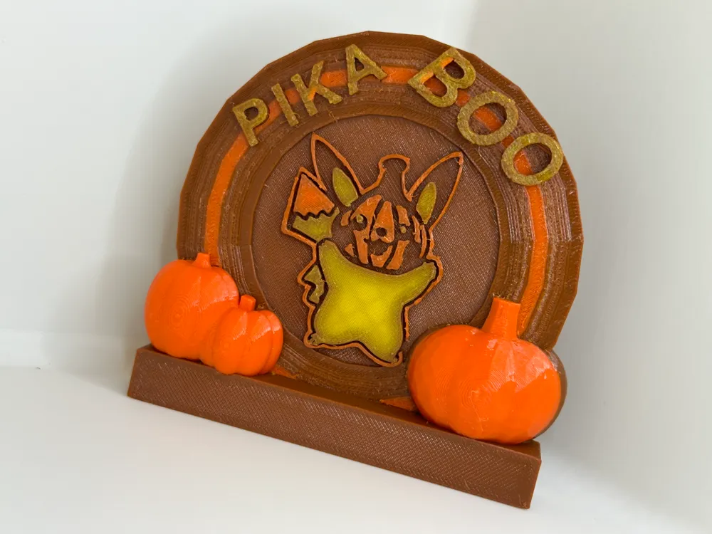Pika-BOO Pikachu Halloween Desk Decoration by WhimsyWanderDesign ...