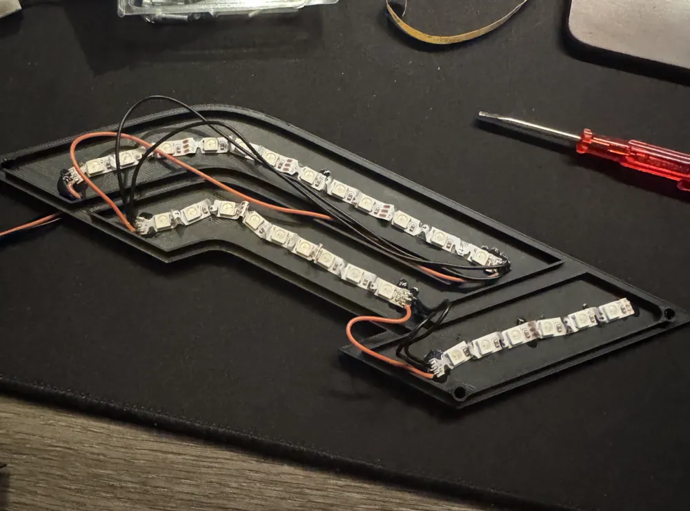 Caja de luz F1 WLED por JoppeDC MakerWorld: Descarga Modelos 3D Gratuitos