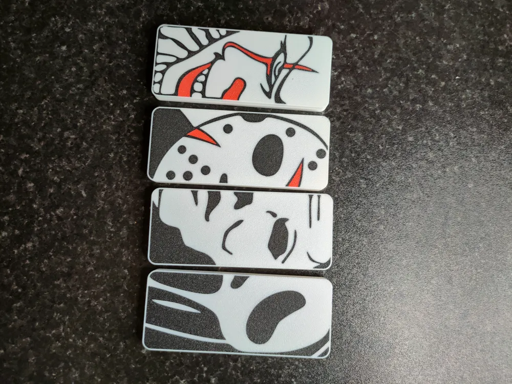Horror movie tile light box - Free 3D Print Model - MakerWorld