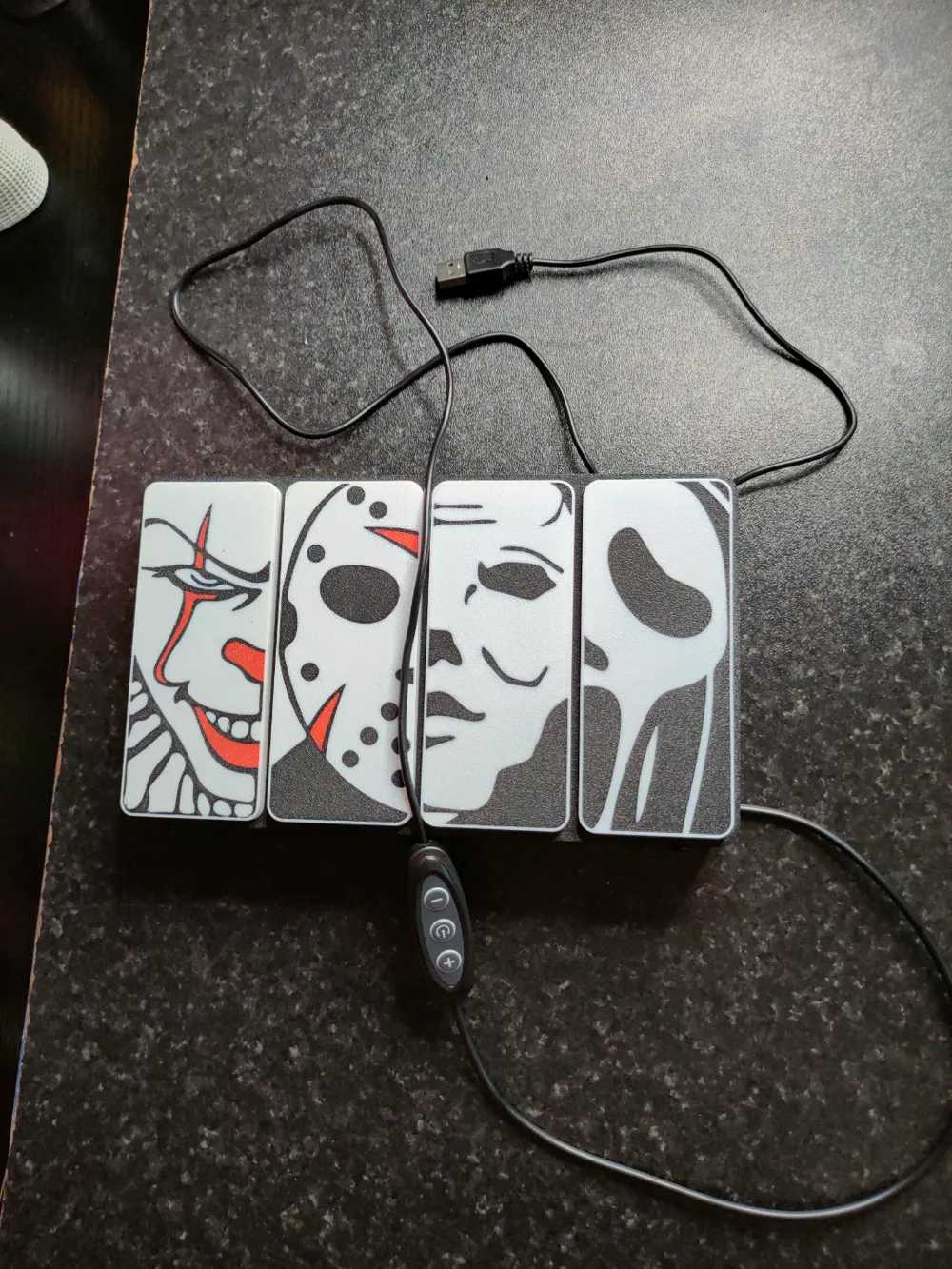 Horror movie tile light box by NotTooShabbyCreations MakerWorld ...