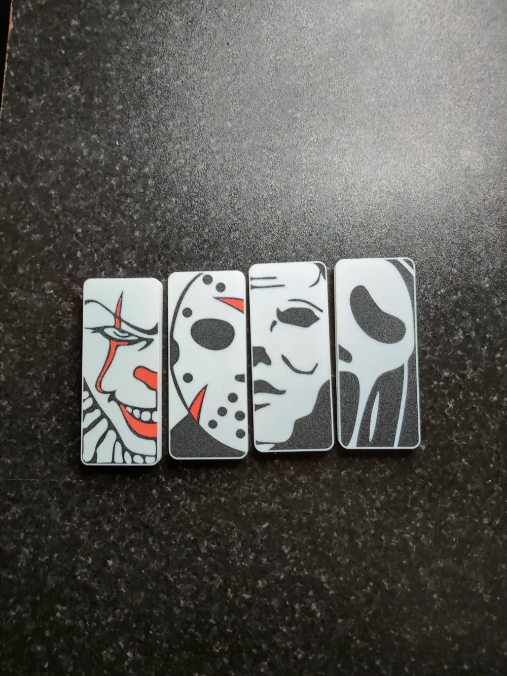 Horror movie tile light box by NotTooShabbyCreations - MakerWorld